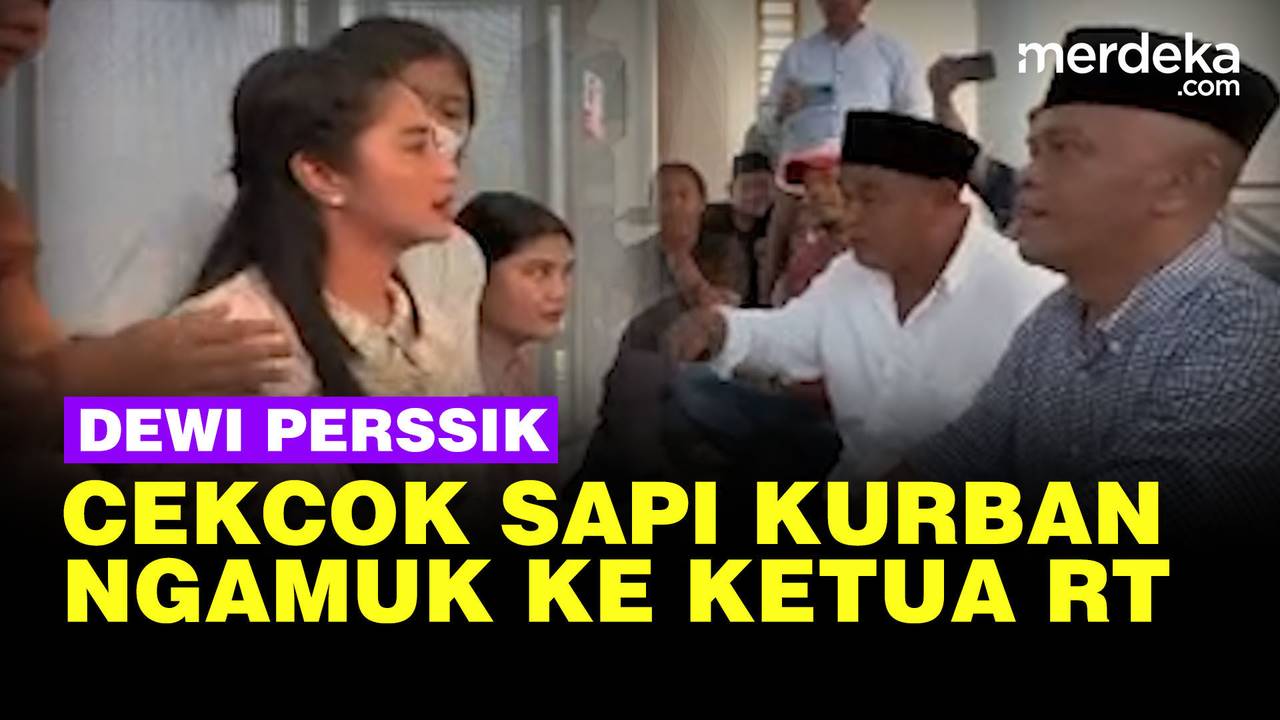 Luapan Emosi Dewi Perssik Ungkap Alasan Ketua RT Tak Punya Hati Cekcok Sapi Kurban - merdeka | Vidio