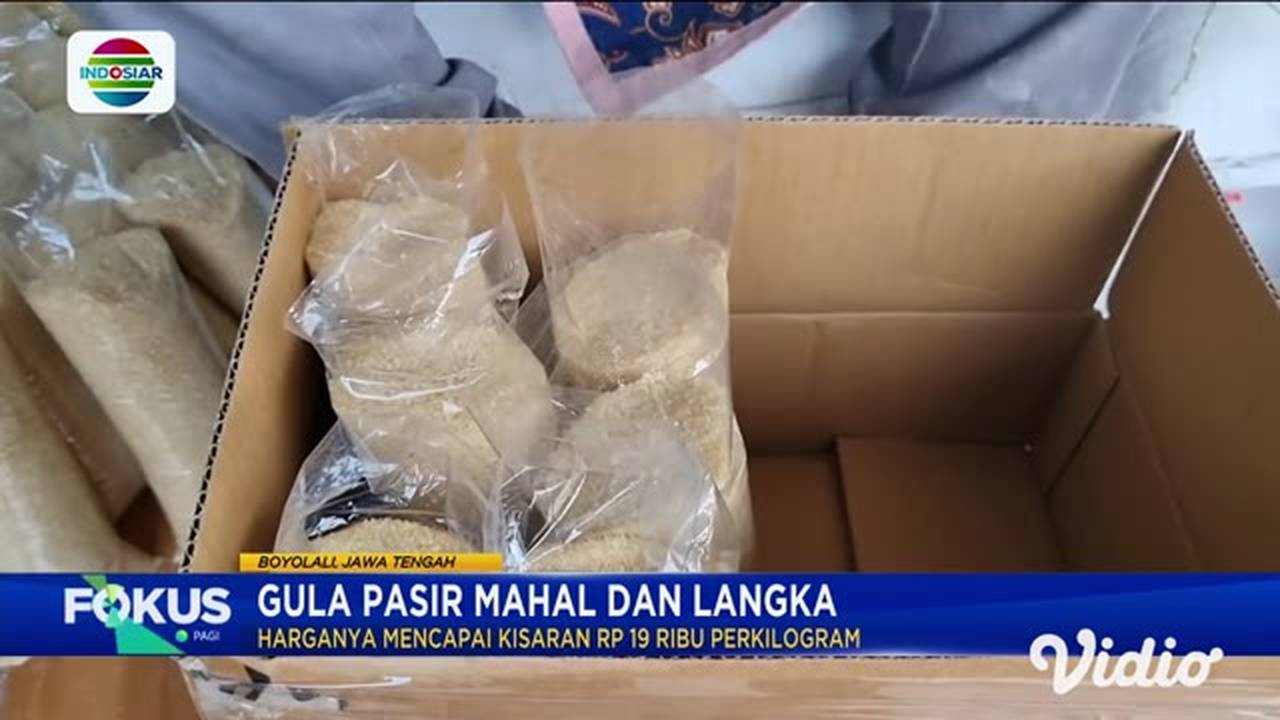 Gula Pasir Mahal dan Langka di Kabupaten Boyolali - Indosiar Regional ...