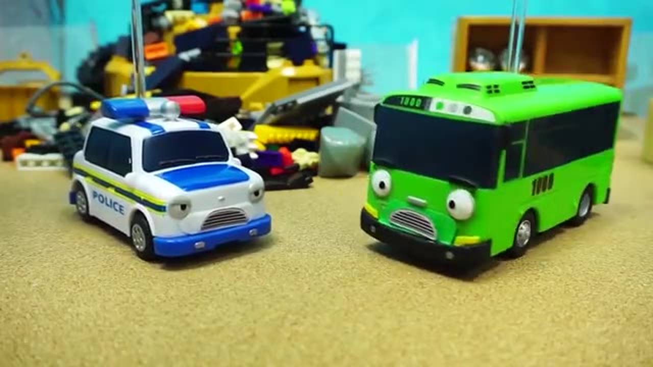 Tayo's Job Adventure - Ep 02 - Police car Pat (2018) | Vidio