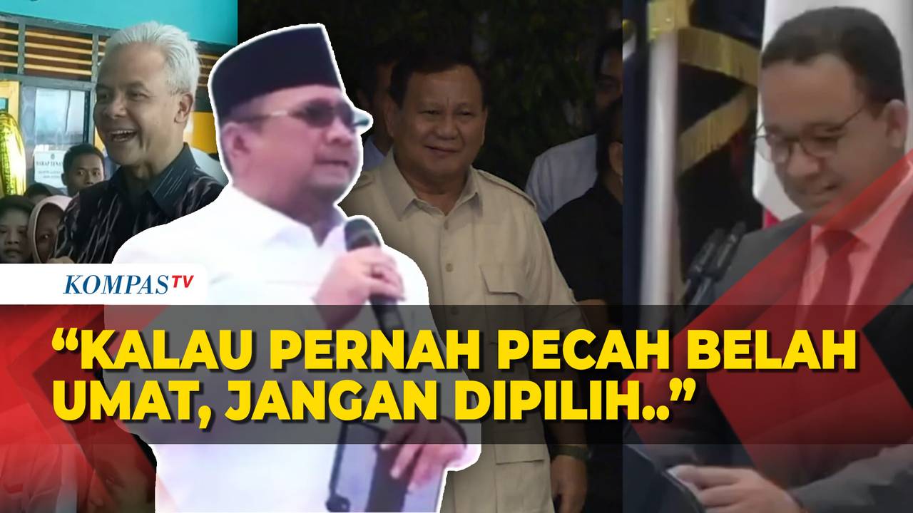 Pesan Menag: Capres Pernah Pecah Belah Umat dan Peralat Agama Jangan ...