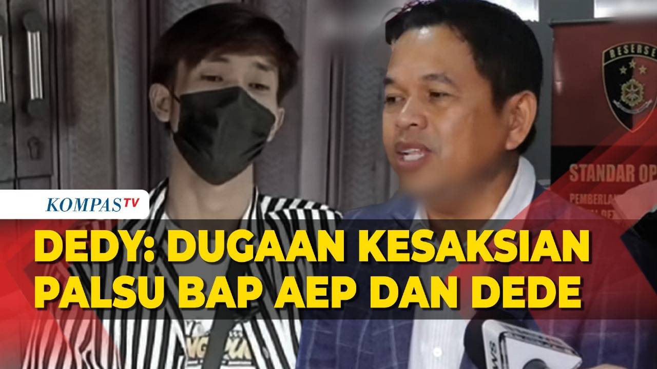 Dedi Mulyadi Ungkap Tujuan Laporkan Dugaan Kesaksian Palsu Aep dan Dede ...