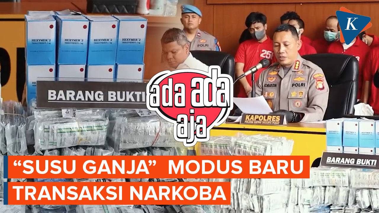Polres Metro Jakarta Pusat Gagalkan Peredaran Susu Ganja Kompascom