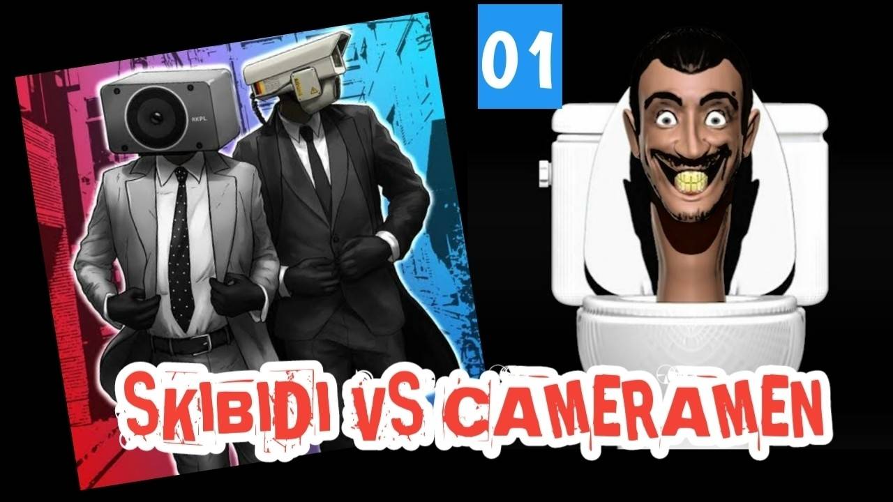 Skibidi toilet vs cameramen game lucu 01 | Vidio