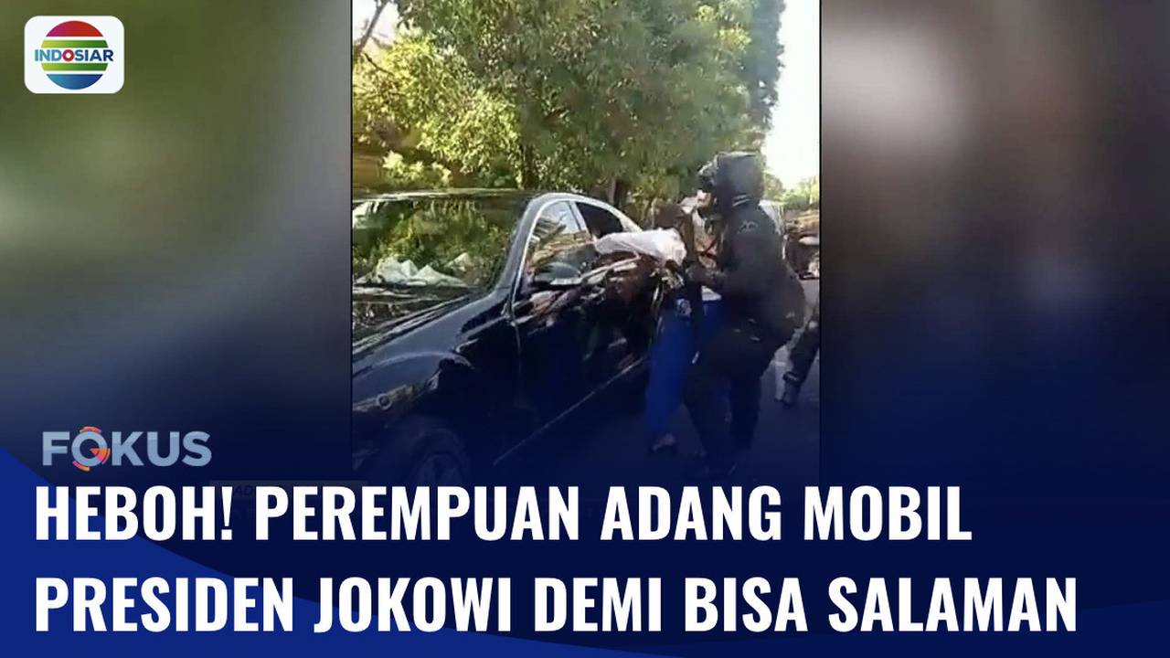 Viral Seorang Perempuan Terobos Paspampres Demi Bersalaman dengan ...