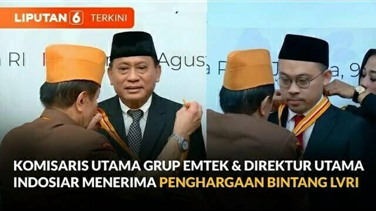 Komisaris Utama Grup EMTEK & Direktur Utama Indosiar Terima Penghargaan ...