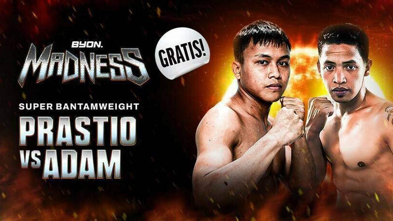 Prastio vs Adam Wijaya - Full Match | Super Bantamweight | Byon Madness ...