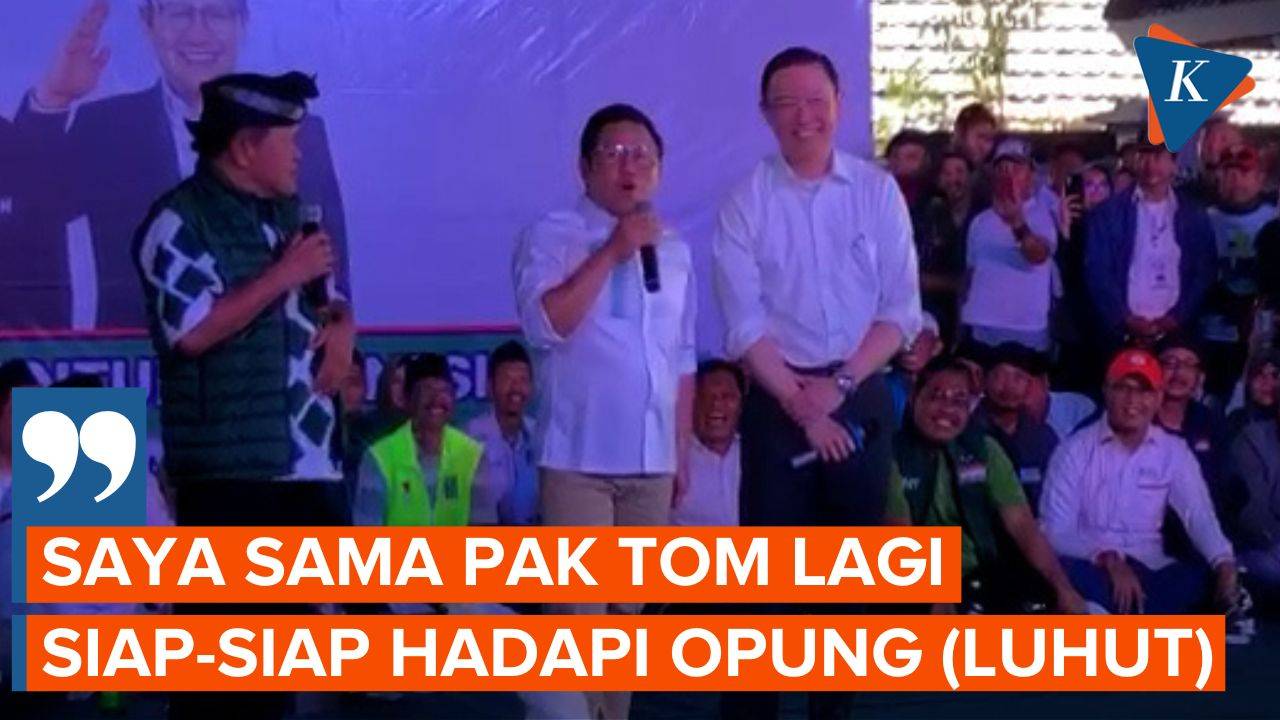 Cak Imin dan Tom Lembong Siap "Lawan" Luhut Pandjaitan - Kompascom | Vidio