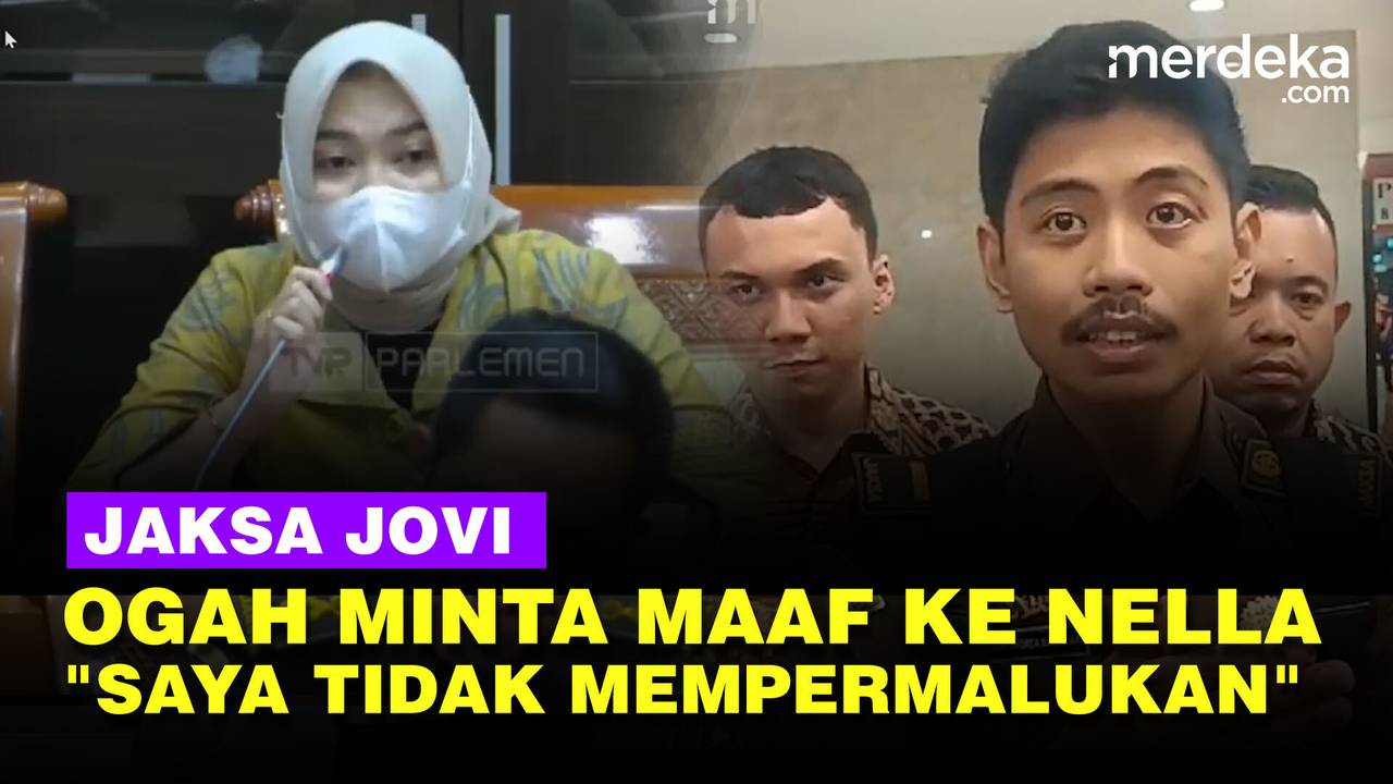 Jaksa Jovi Tolak Minta Maaf ke Nella Maresella: Saya Tak Niat Mempermalukan! - merdeka | Vidio