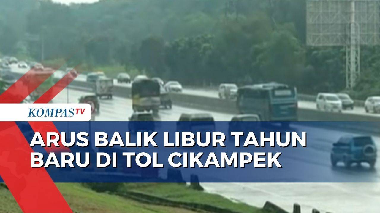 Hari Ini Diprediksi Jadi Puncak Arus Balik, Jumlah Kendaraan di Tol Cikampek Meningkat! - Kompas ...