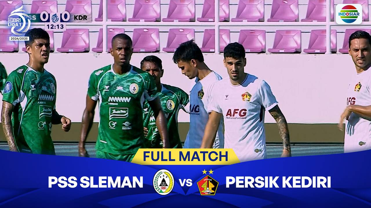 PSS Sleman VS Persik Kediri - Full Match | BRI Liga 1 2024/25 | Vidio