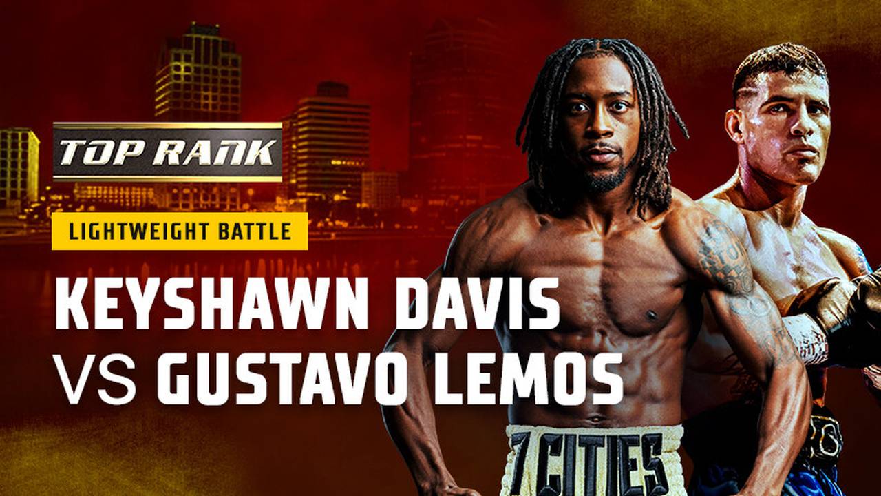 Keyshawn Davis vs Gustavo Lemos - Lightweight Battle - Full Match | Top ...