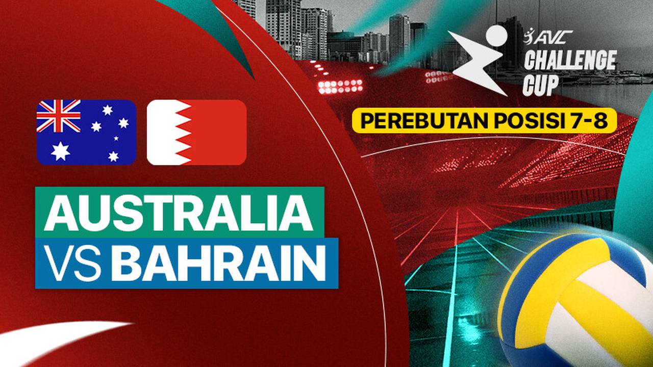 Australia vs Bahrain - Perebutan Posisi 7-8 - Full Match | AVC ...