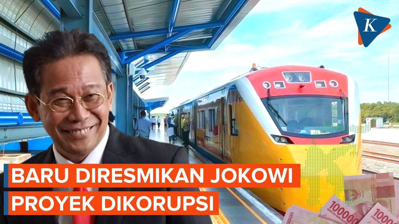 Baru Diresmikan Jokowi, Proyek Jalur Kereta Makassar-Parepare Dikorupsi - Kompascom | Vidio