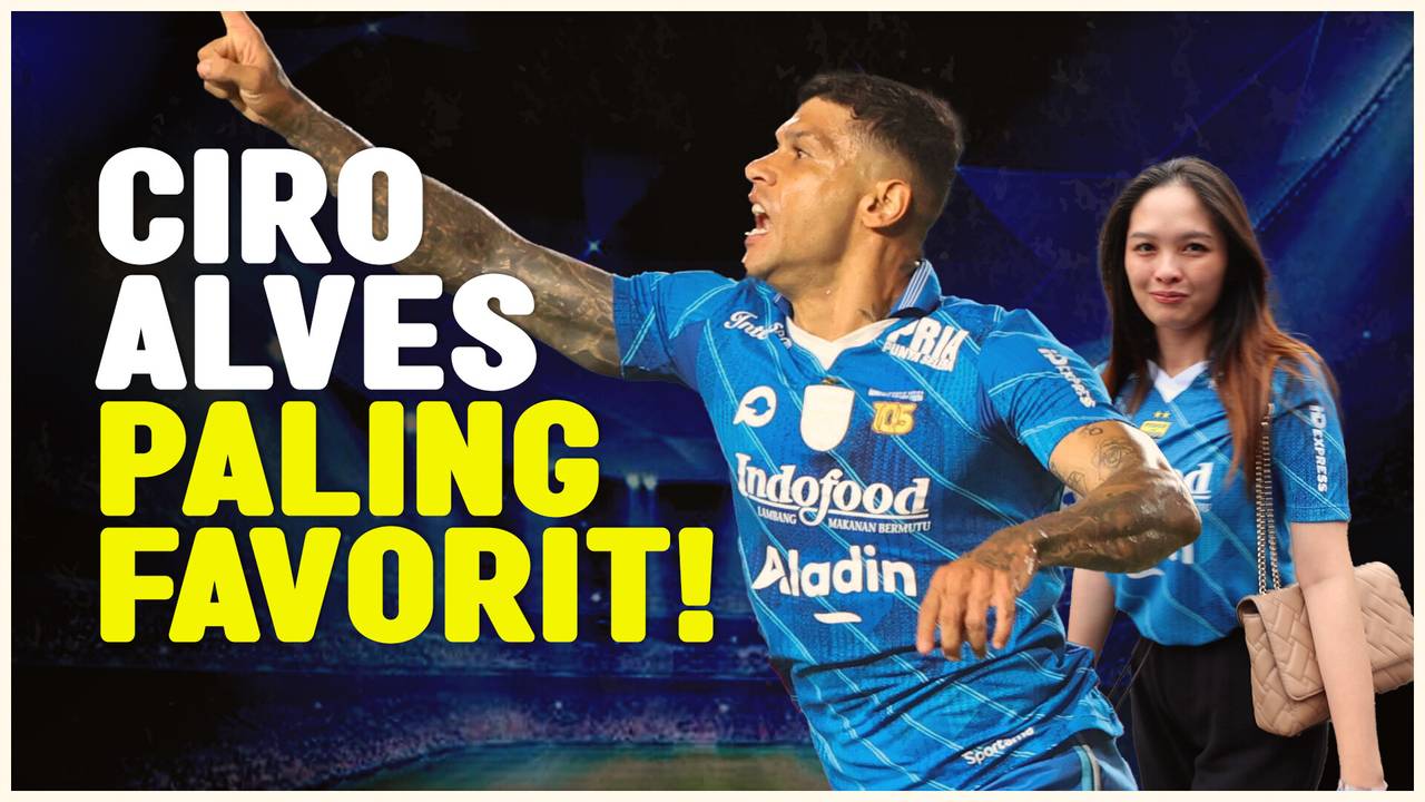 Pemain Persib Bandung Pilihan Bobotoh Geulis, Ciro Alves Paling Laku ...