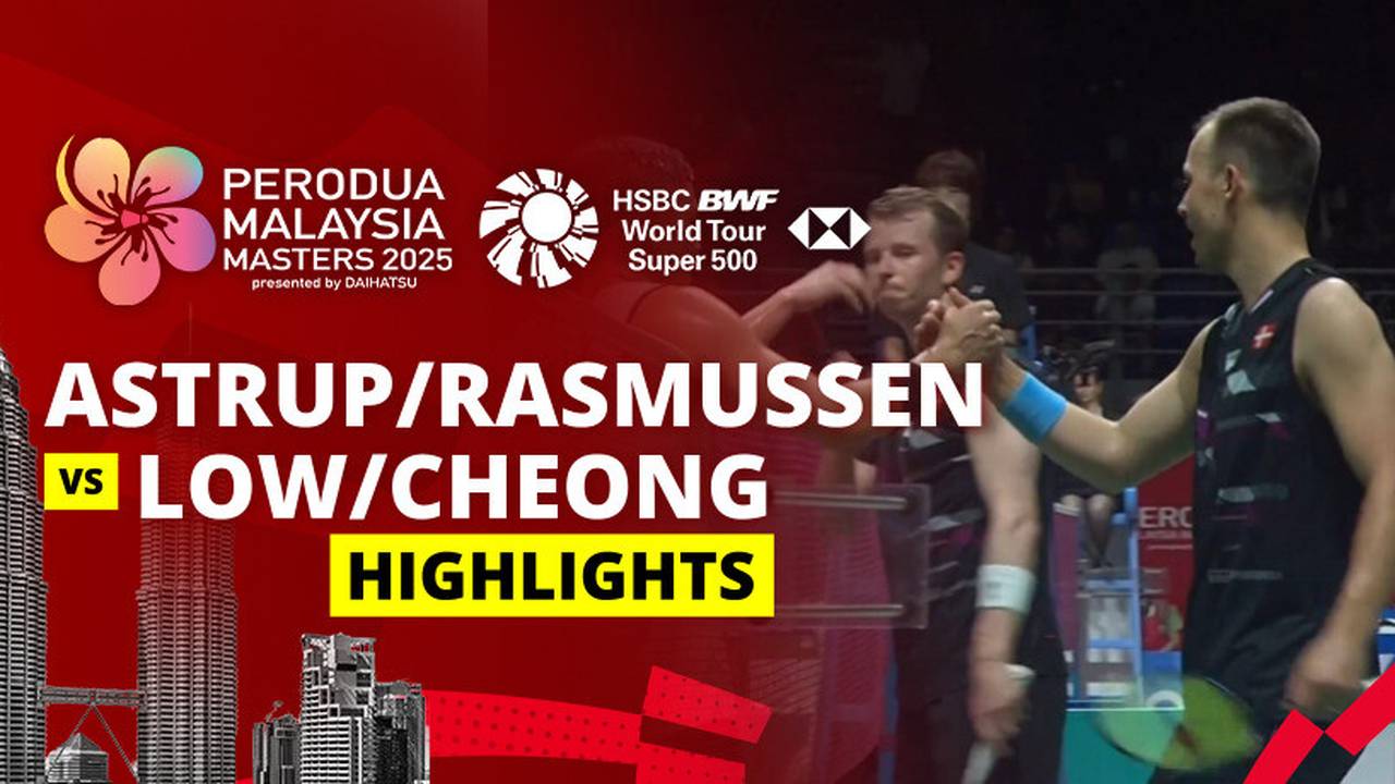 Kim Astrup/Anders Skaarup Rasmussen (DEN) vs Low Hang Yee/Ng Eng Cheong ...