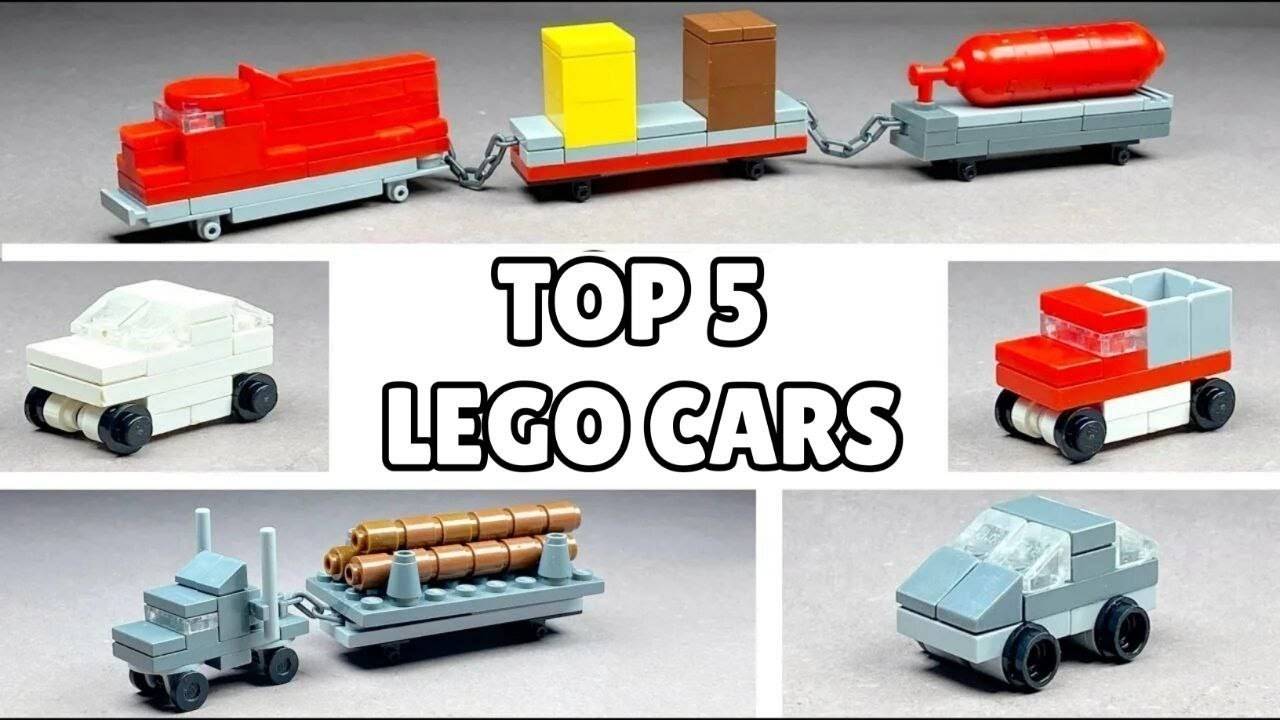 5 KENDARAAN TERBAIK Lego - Cara membuatnya | Vidio