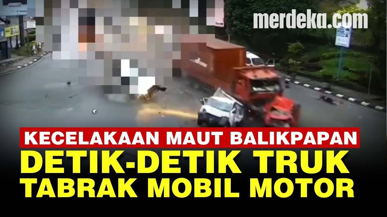 Kecelakaan Maut Akibat Rem Blong, Truk Tabrak Mobil dan Motor Sebabkan ...