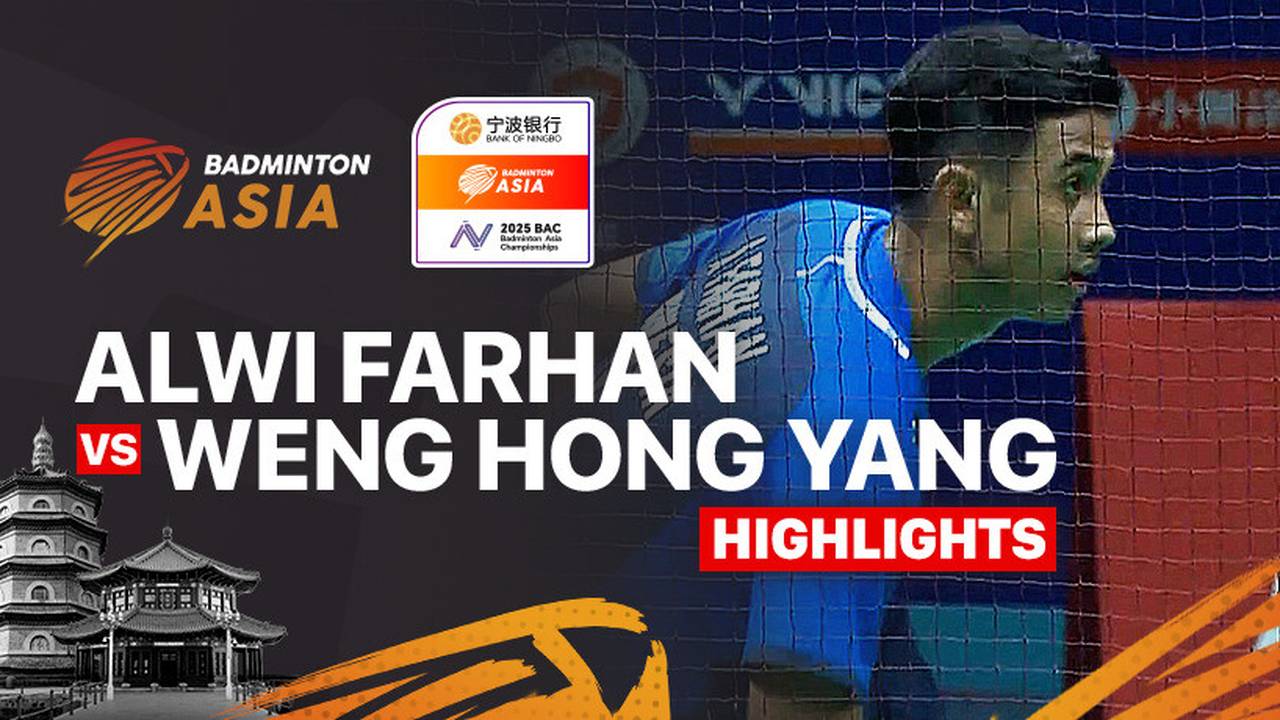 Alwi Farhan (INA) vs Weng Hong Yang (CHN) - Highlights | Badminton Asia ...