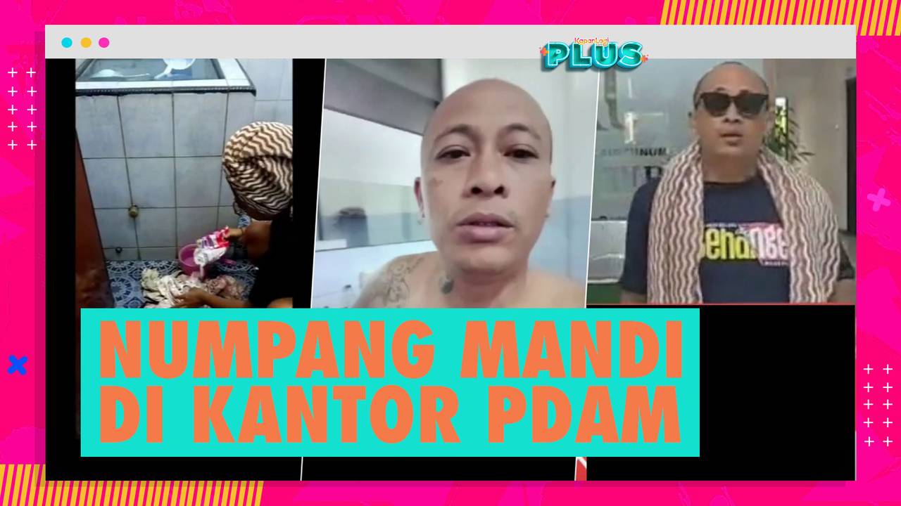 VIRAL! Warga Nekat Mandi Di Kantor Tugu Tirta Karena Air PDAM Mati ...