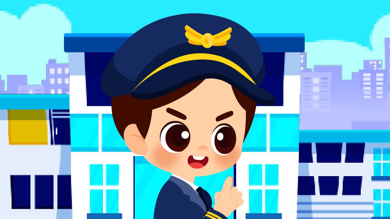 Lotty Friends - Job and Carrer Songs - The Policeman Song (2024) | Vidio