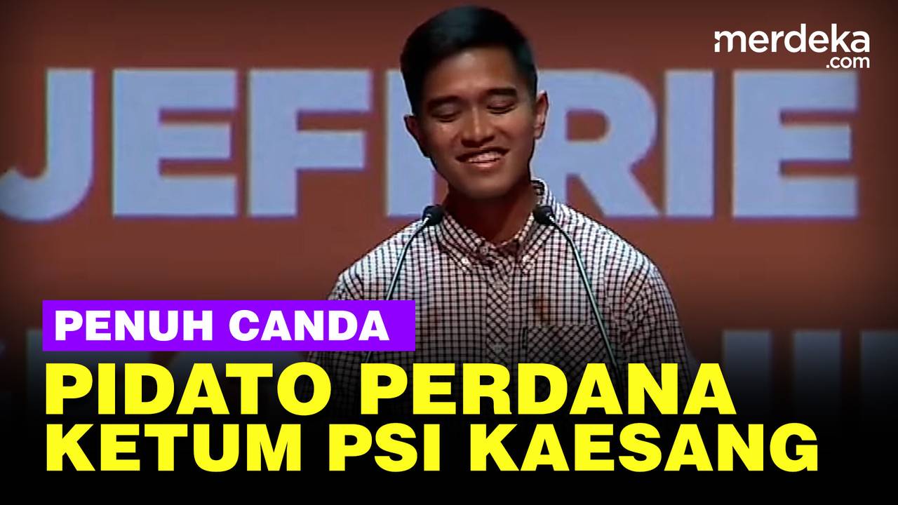 [FULL] Pidato Perdana Kaesang Jabat Ketum PSI, Santai & Penuh Canda ...