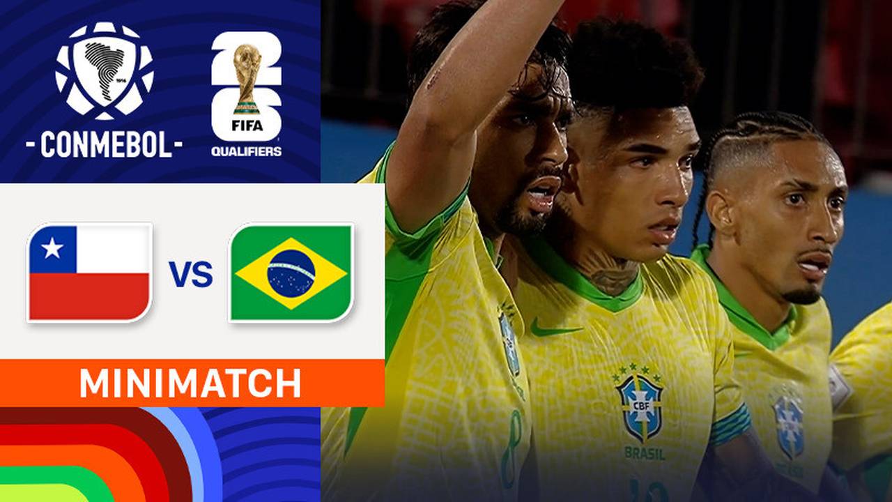 Chile vs Brazil - Mini Match | FIFA World Cup 2026 CONMEBOL Qualifiers ...
