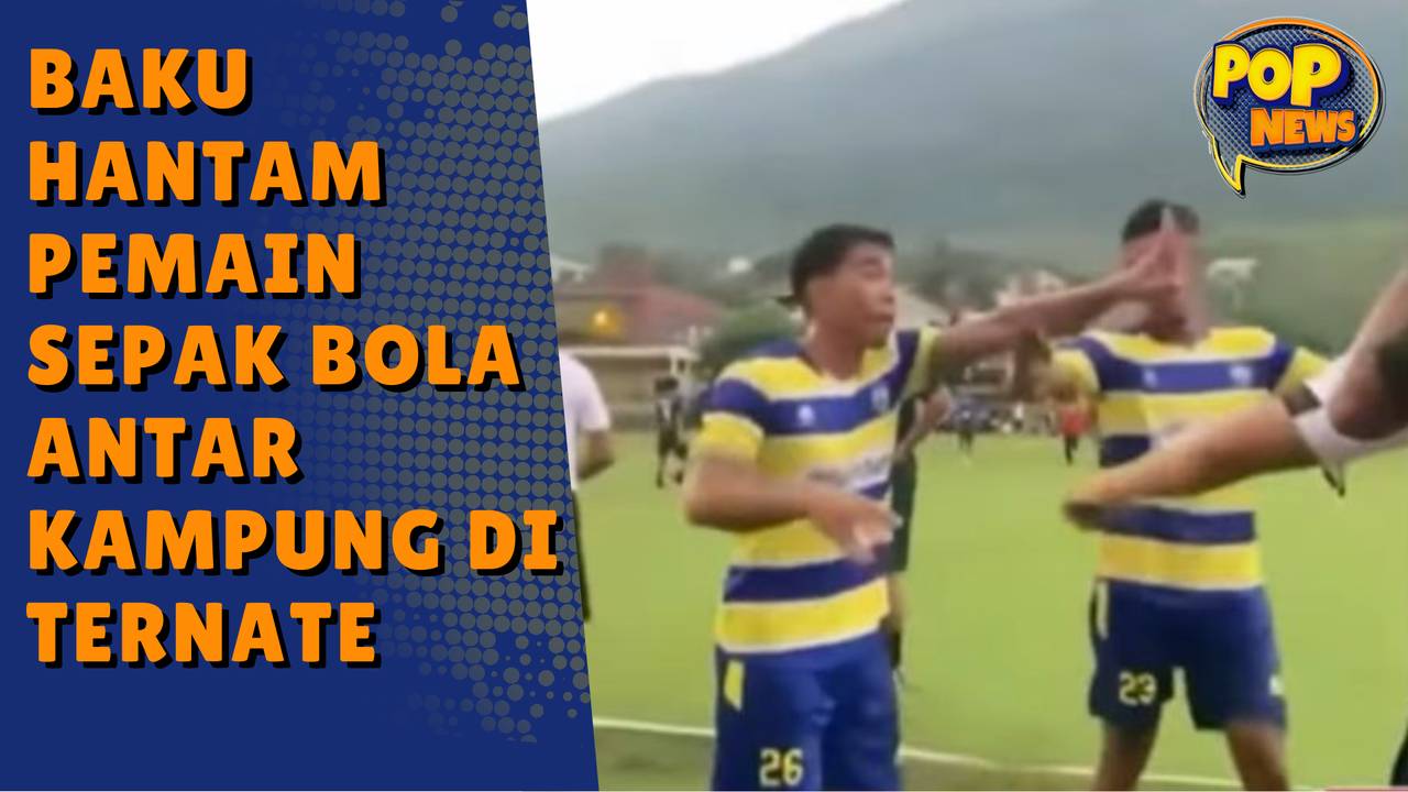 Baku Hantam Pemain Sepak Bola Antar Kampung di Ternate