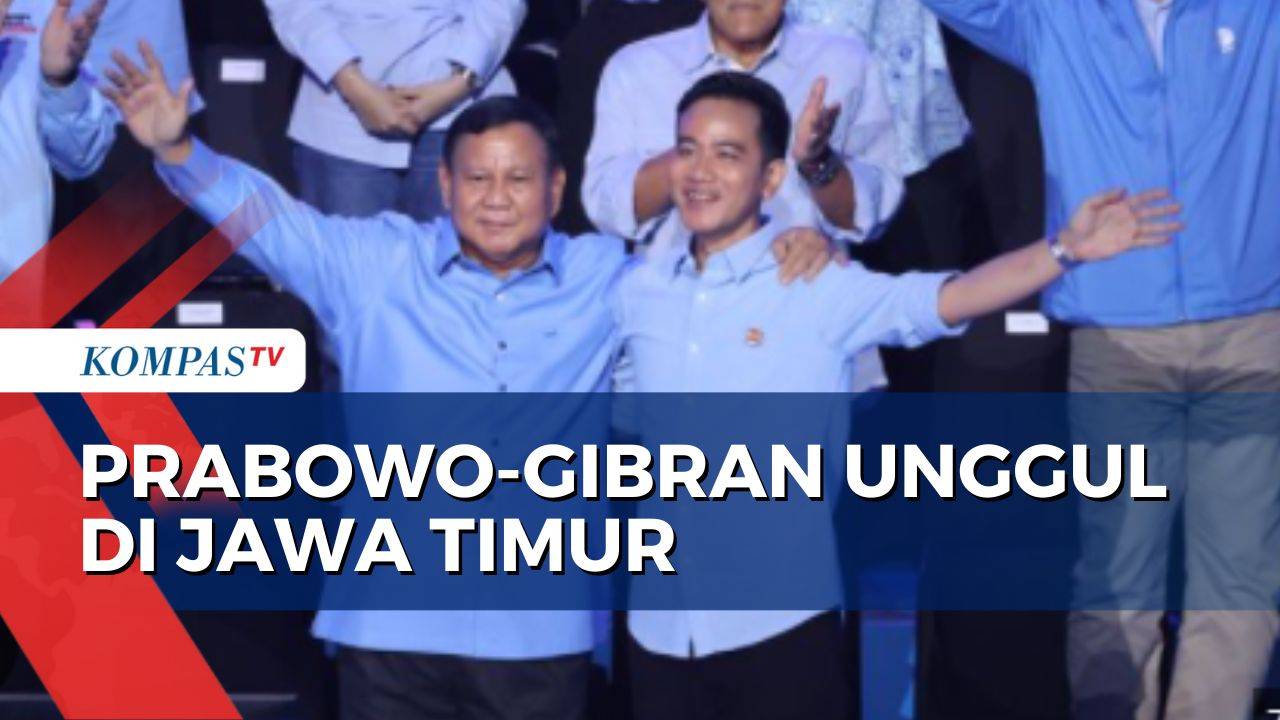 Unggul di Jawa Timur, Prabowo-Gibran Raih 16 Juta Lebih Suara - Kompas TV | Vidio