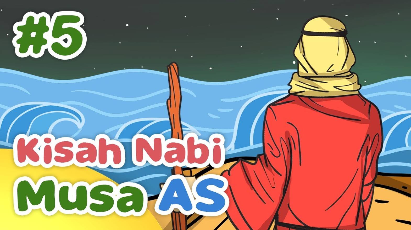 Anak Muslim - Nabi Musa - Kisah Nabi Musa AS Membelah Laut Merah ...