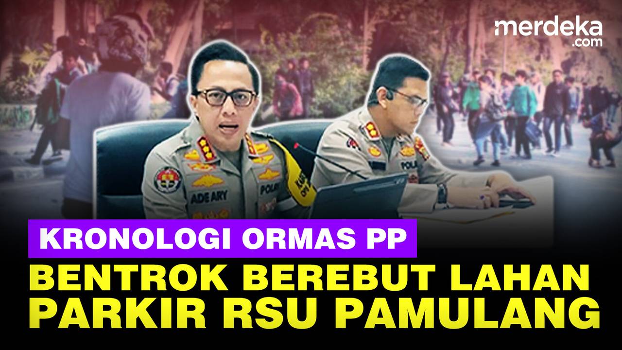 Kronologi Ormas PP Ngamuk Gara-gara Lahan Parkir RSU Tangsel, 30 Diciduk Polisi - merdeka | Vidio