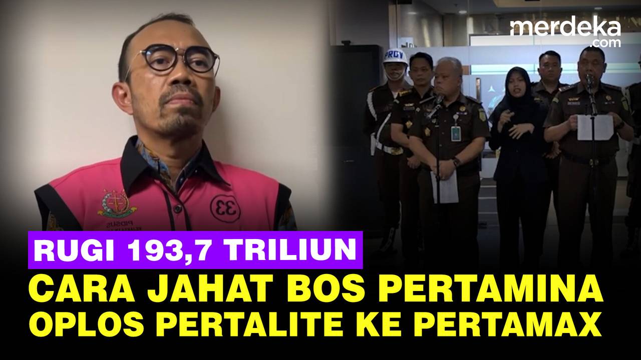 Jahatnya Bos Pertamina Patra Niaga Korupsi Oplos Pertalite ke Pertamax Negara Rugi Rp193,7 T ...