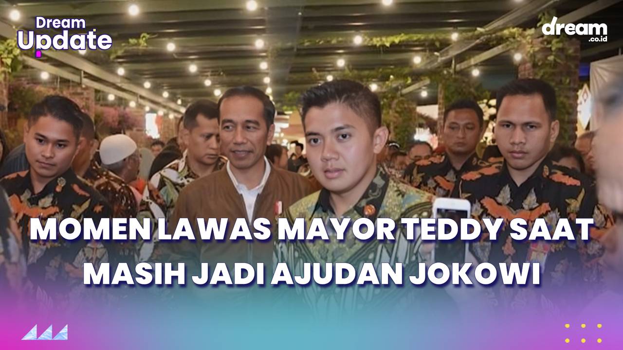 Momen Lawas Mayor Teddy saat Masih Jadi Ajudan Jokowi