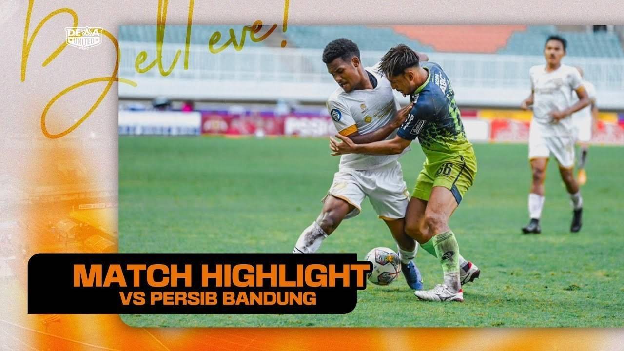 MATCH HIGHLIGHT | PERSIB BANDUNG VS DEWA UNITED FC | 1-2 | MATCHDAY 31 ...