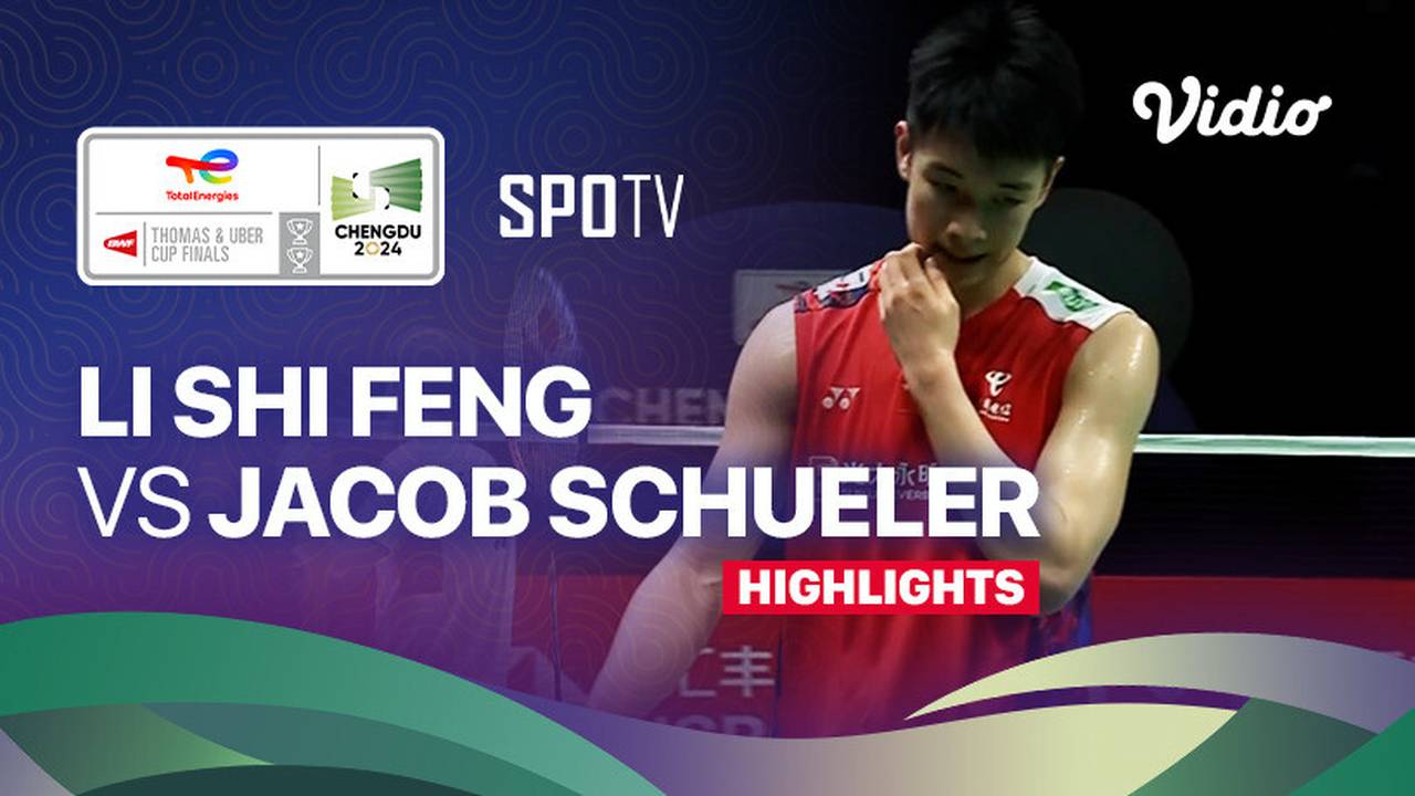 Li Shi Feng (CHN) vs Jacob Schueler (AUS) - Highlights | Thomas Cup ...