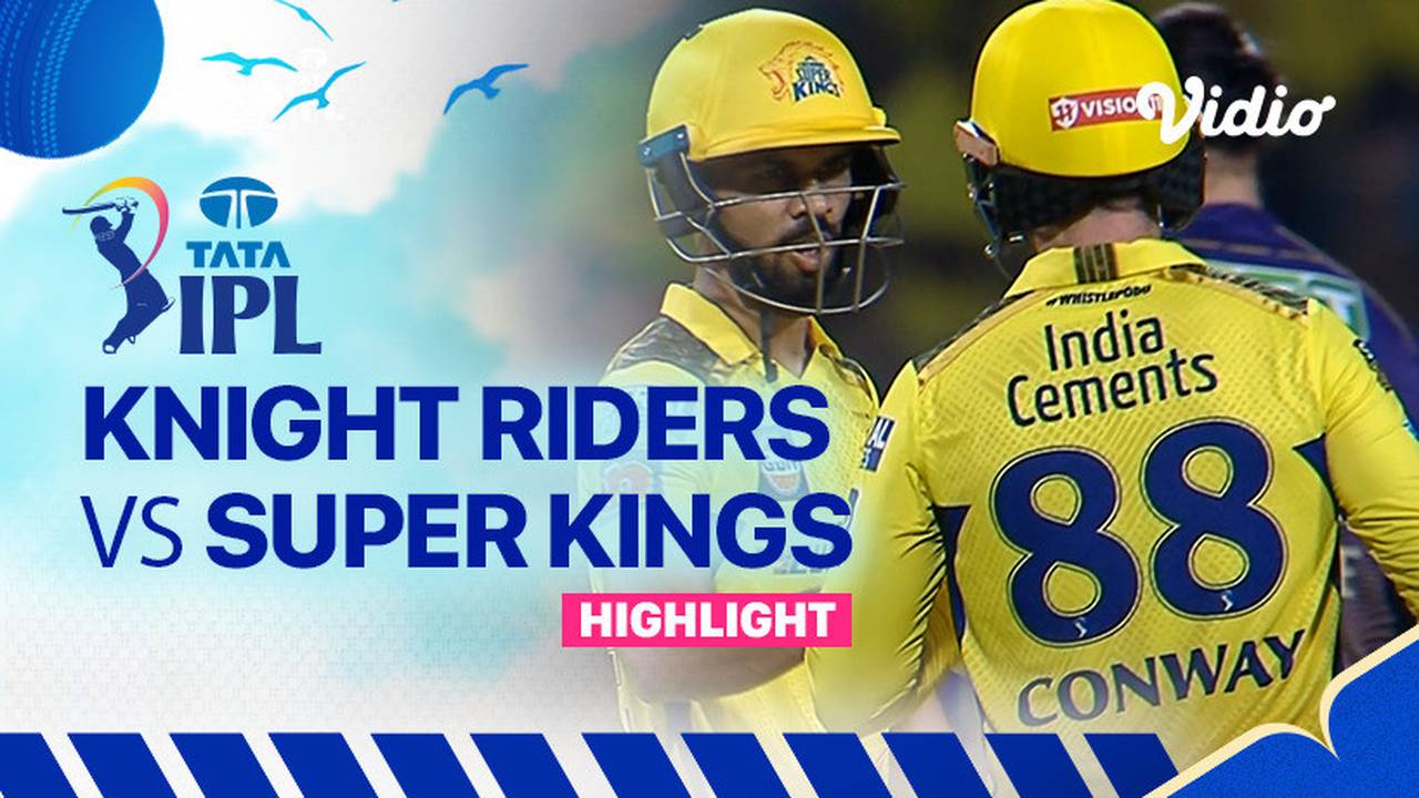 Highlights - Kolkata Knight Riders vs Chennai Super Kings | Indian Premier League 2023 | Vidio