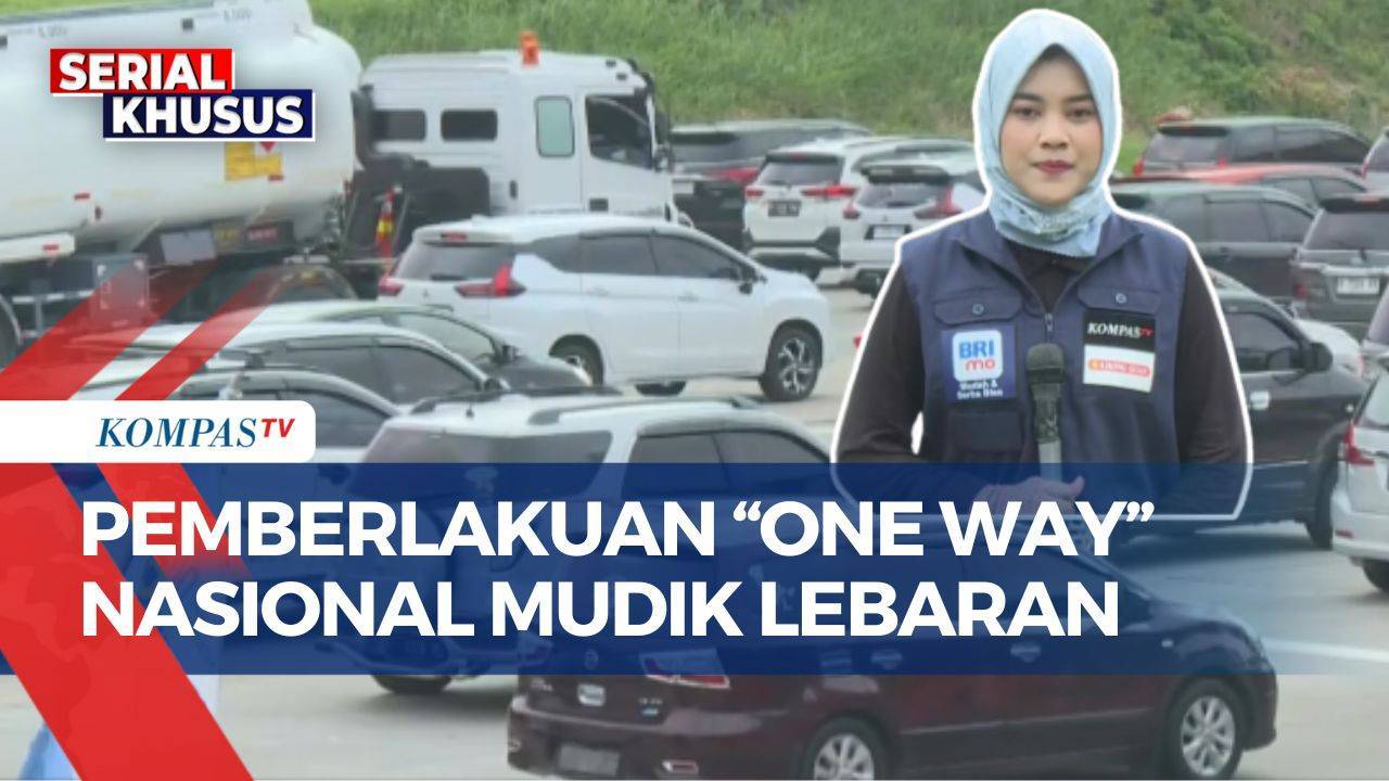 One Way Nasional Berlaku, Begini Arus Mudik di Tol Kalikangkung Semarang per 28 Maret Siang ...
