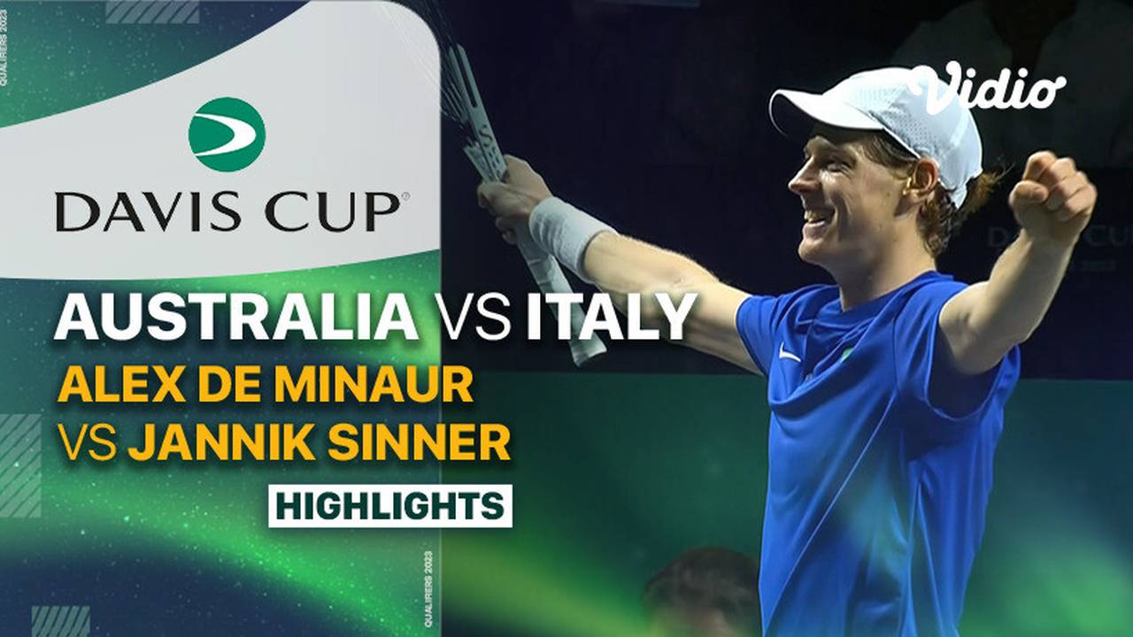 Final: Australia (Alex de Minaur) vs Italy (Jannik Sinner) - Highlights ...
