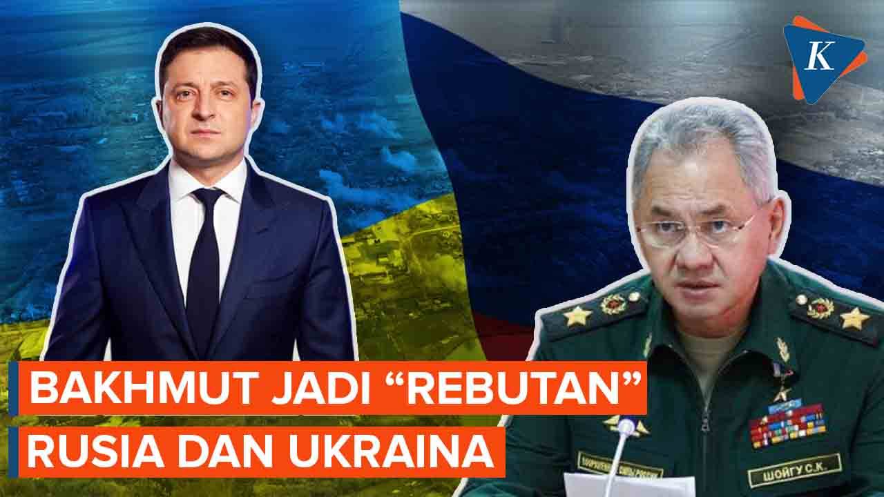 Zelensky Mati-matian Pertahankan Kota Bakhmut - Kompascom | Vidio
