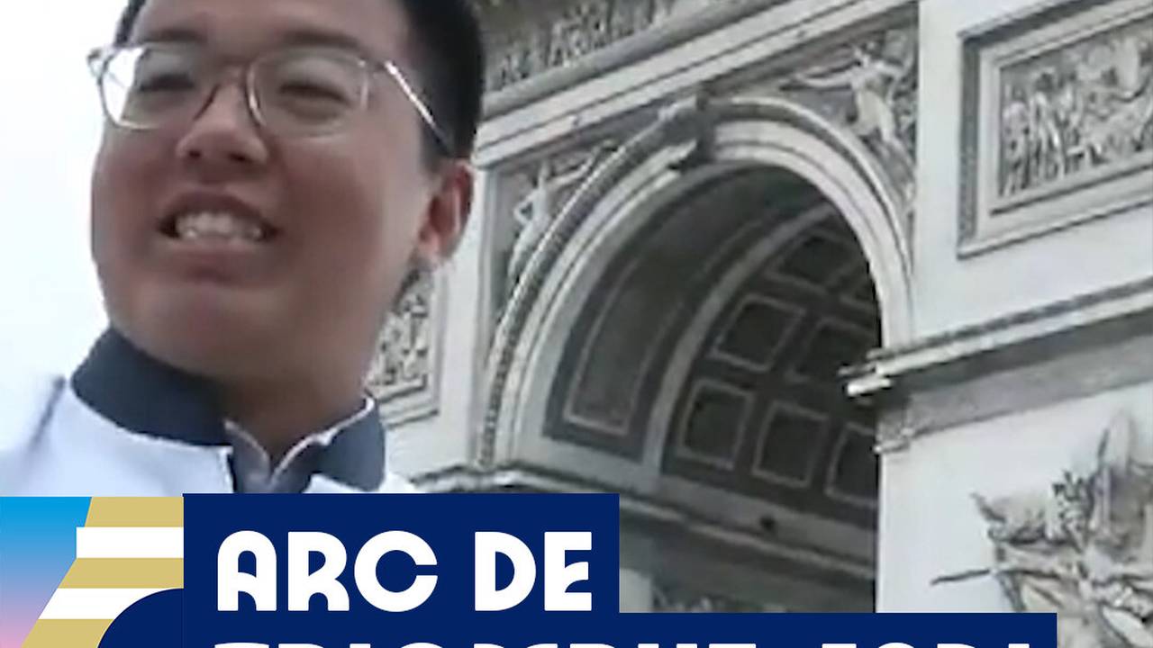 Arc de Triomphe, Ramai Dikunjungi - Olympic Games Paris 2024 | Vidio