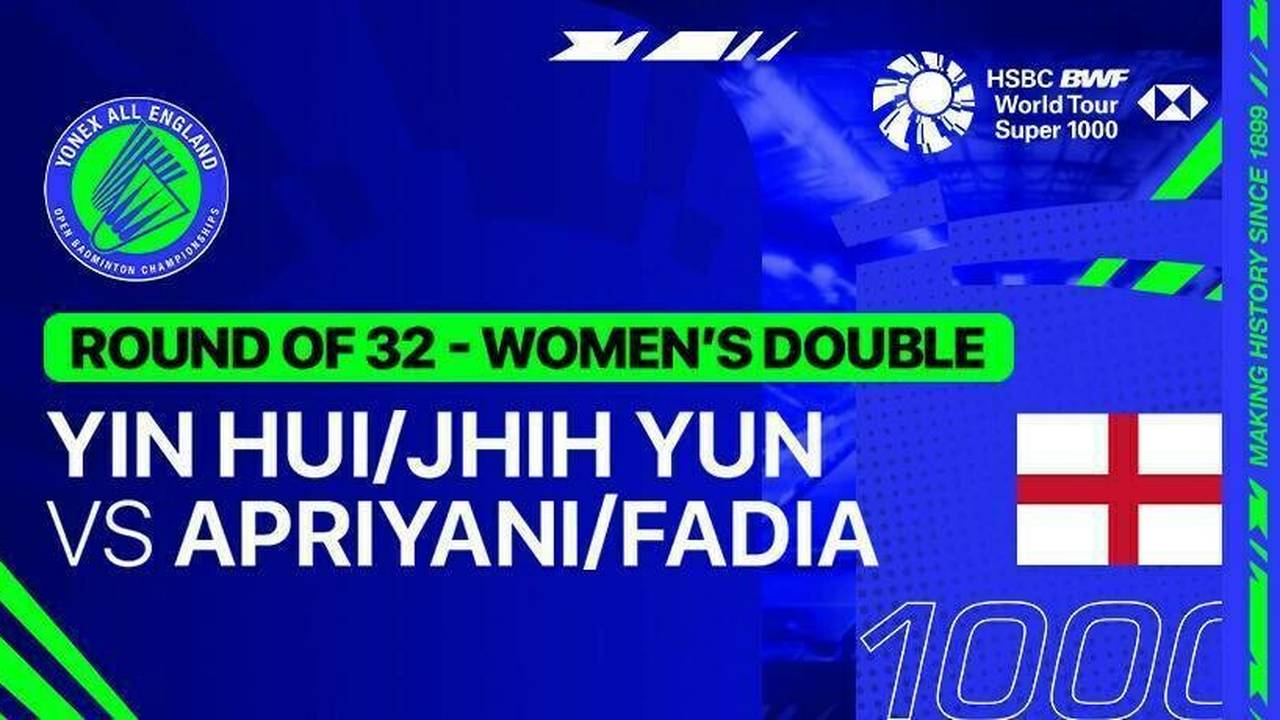 Hsu Yin-Hui/Lin Jhih Yun (TPE) vs Apriyani Rahayu/Siti Fadia Silva ...