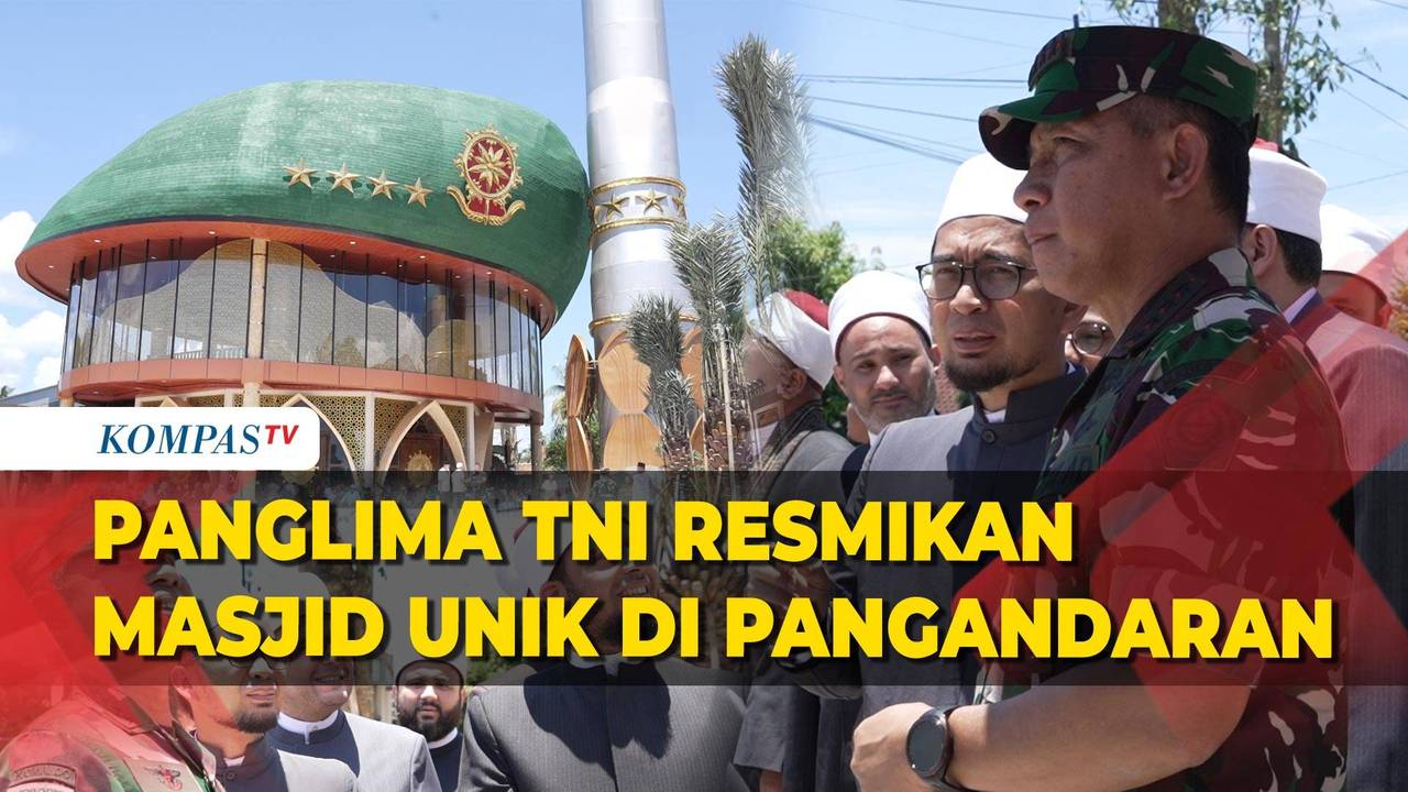 Panglima TNI Agus Subiyanto Resmikan Masjid Jami Ar-Rohman Berkubah ...