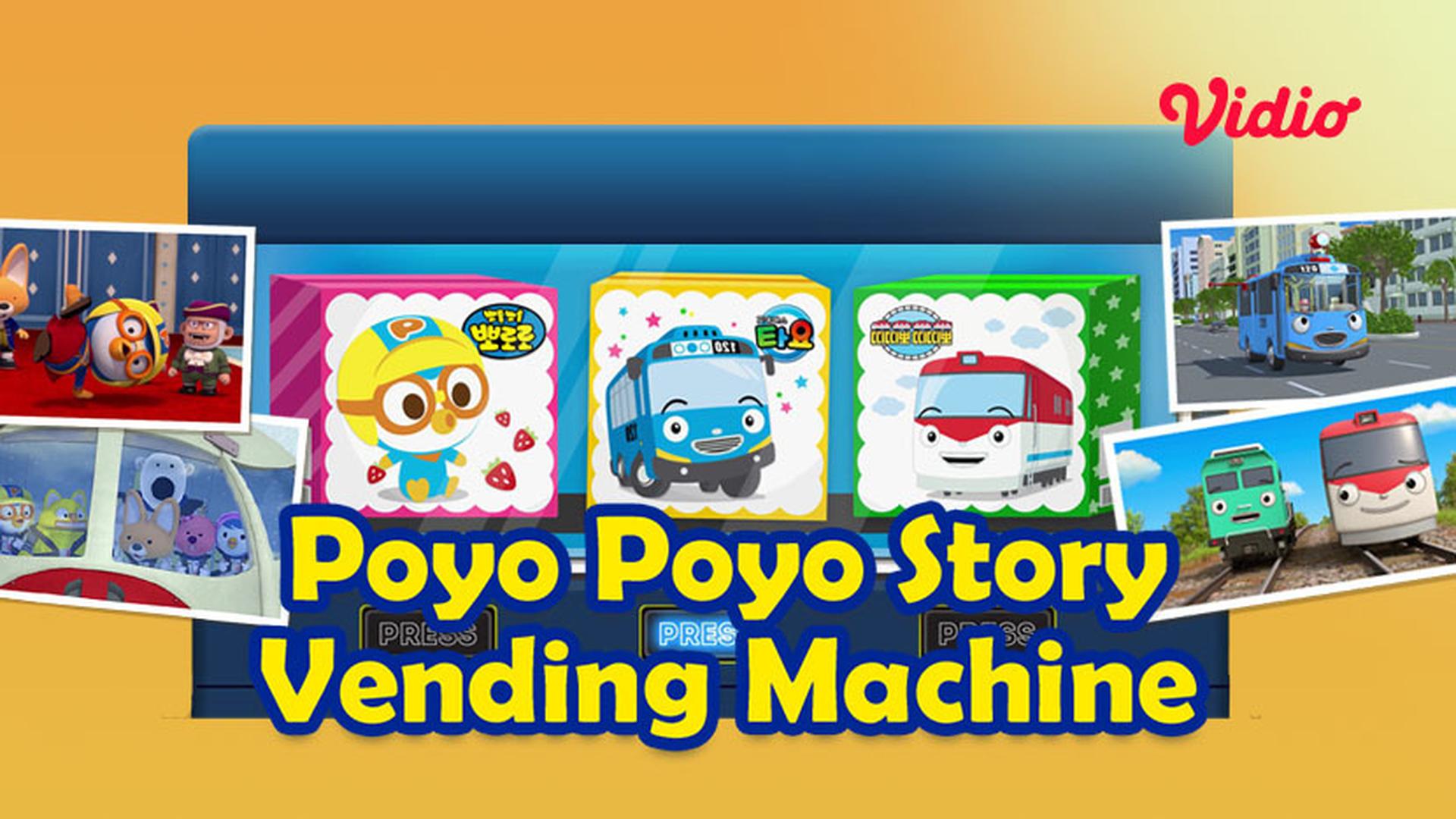 Nonton Poyo Poyo Story Vending Machine (2019) | Kartun Anak | Vidio