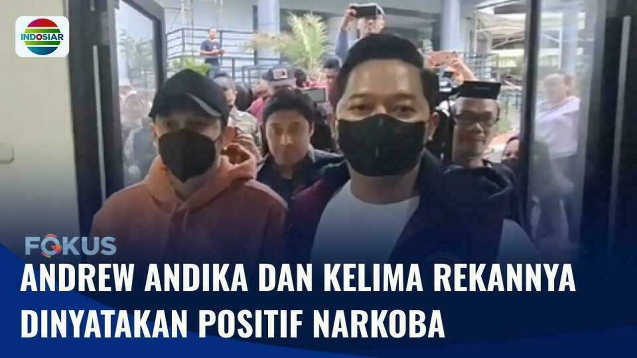 Usai Tes Urine, Polisi Tetapkan Andrew Andika Positif Narkoba | Fokus ...