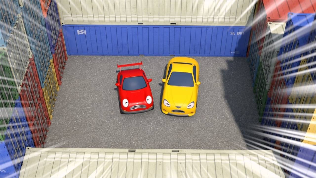 The Super Rescue Team - Ep 05 - Super Car Khan! Tow Truck Reki! Boom ...