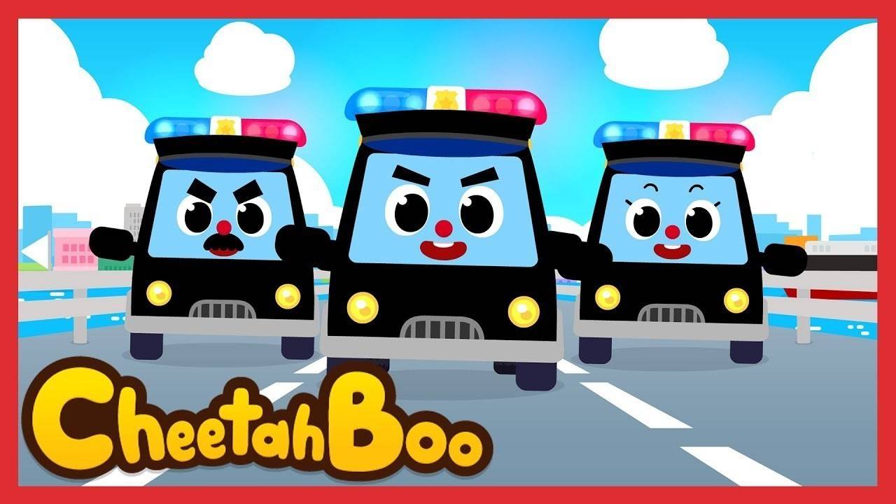 Cheetahboo - Rescue Car Songs - Let's Move Out! Police Cars! (2023) | Vidio