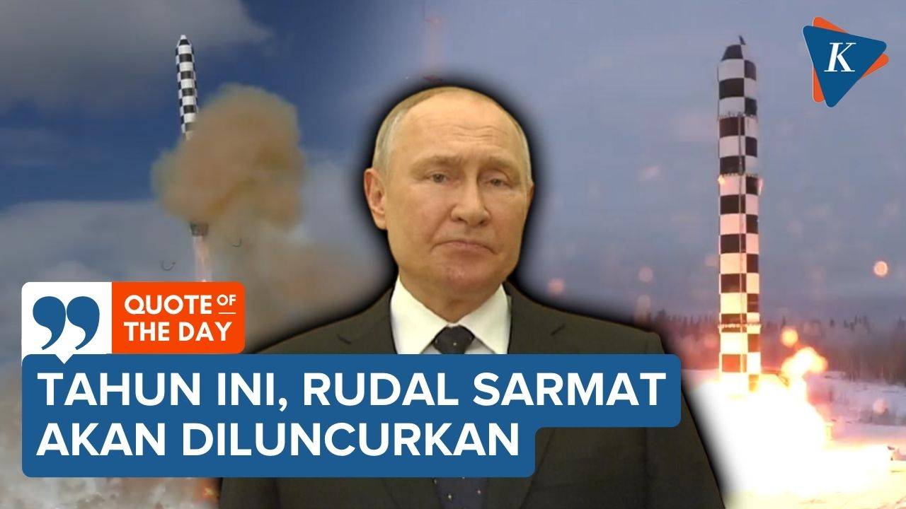 Putin Unjuk Kekuatan, Rusia Bakal Luncurkan Rudal Sarmat hingga Kinzal ...