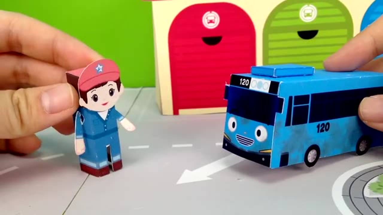 Tayo's Paper Toy Songs - Ep 02 - So Fresh and So Clean (2022) | Vidio
