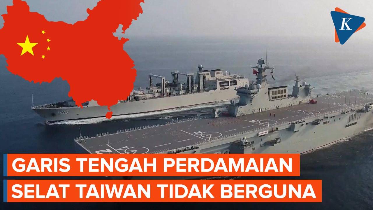 Angkatan Laut China Mulai Menghapus Garis Tengah Imajiner Selat Taiwan ...