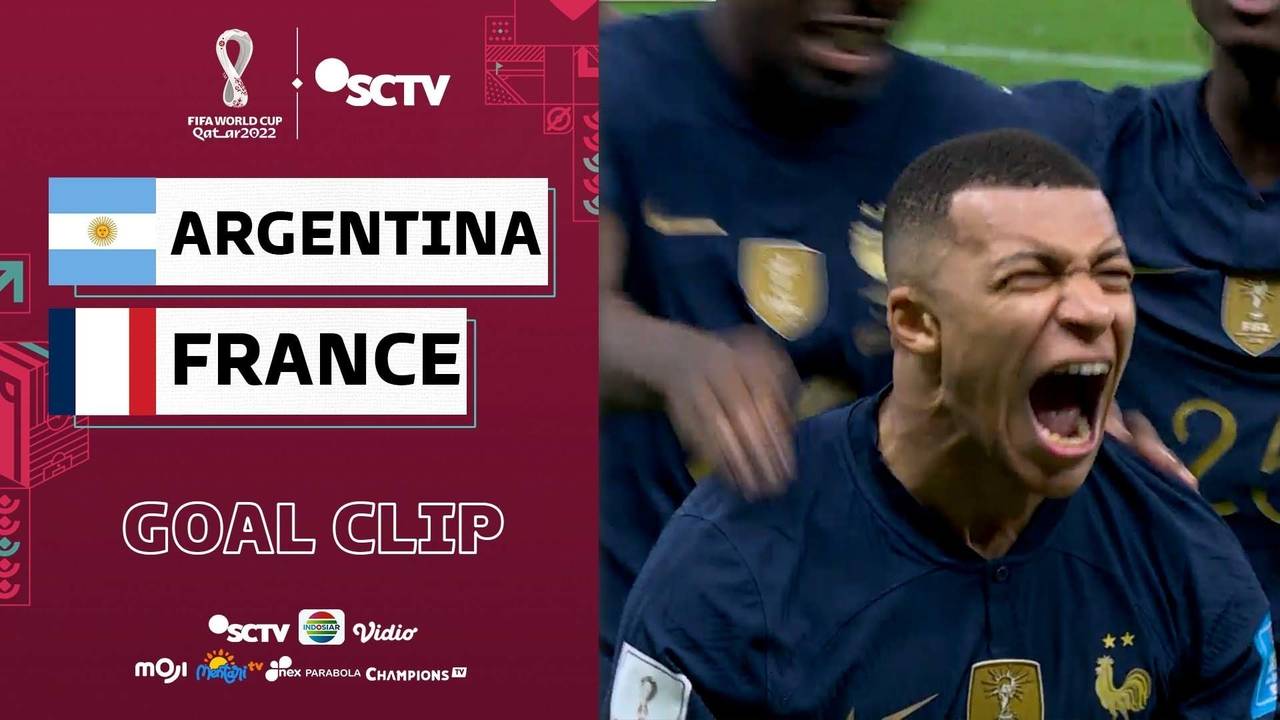 Gol!! Kylian Mbappe Berhasil Menyamakan kedudukan Untuk Timnas France ...