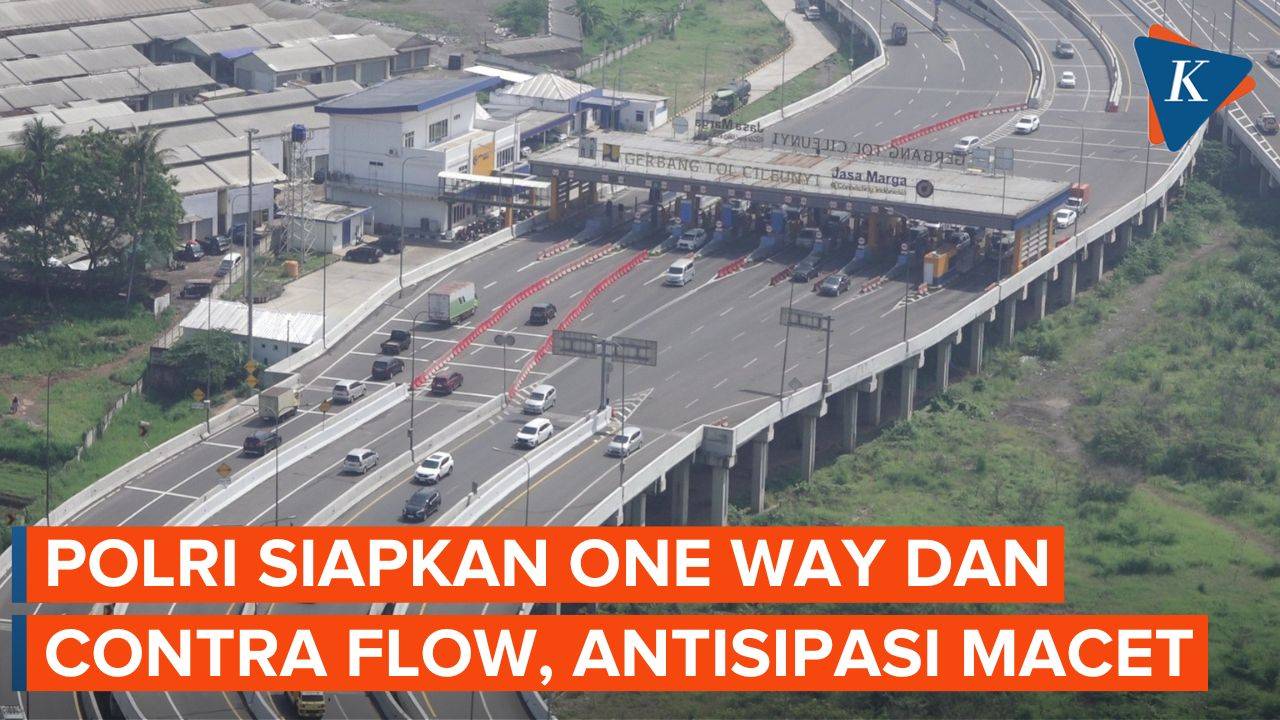 Hari Terakhir Cuti Bersama, Polri Siapkan Skema One Way dan Contra Flow ...